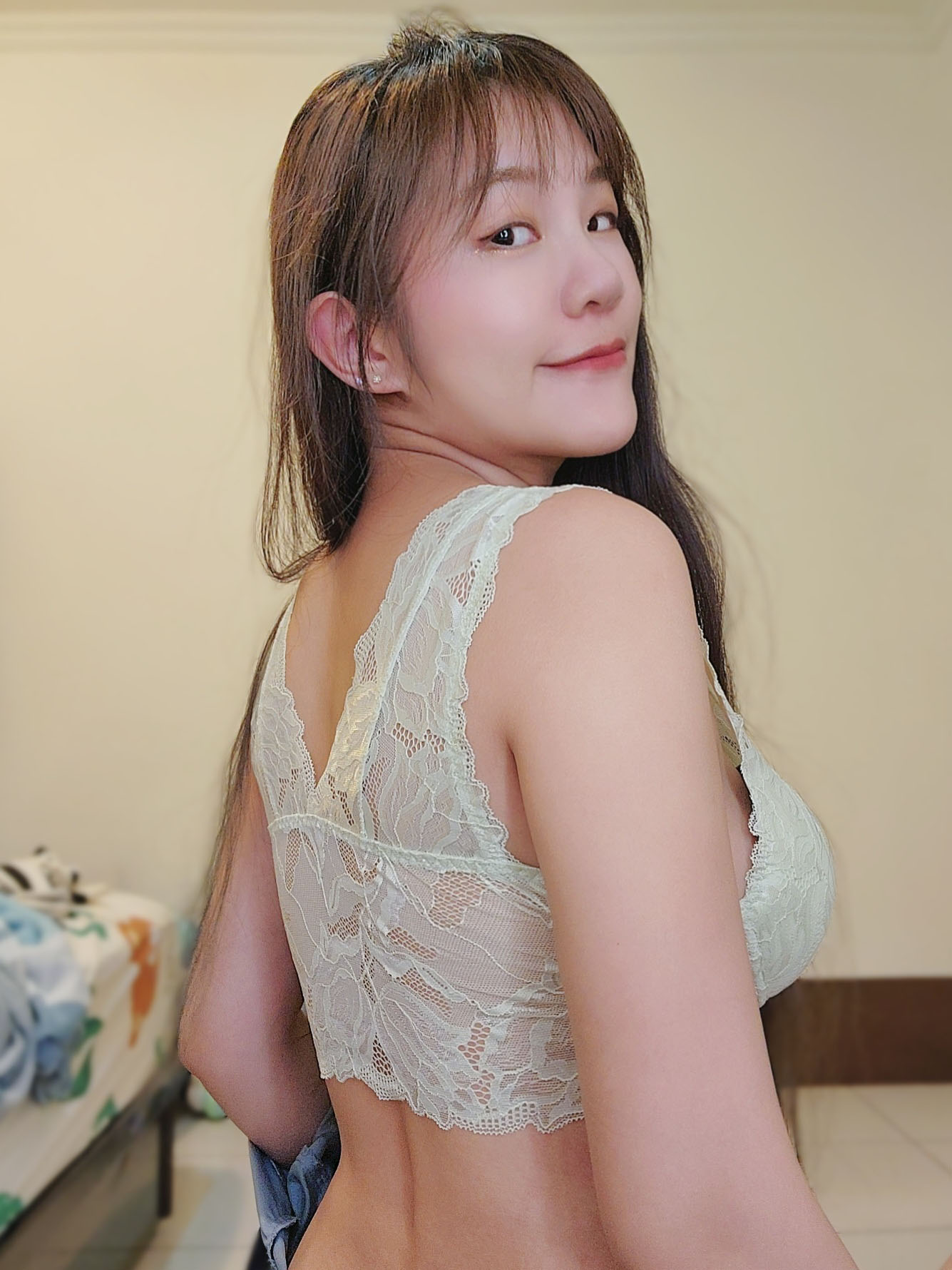 【芙蘿拉絕美蕾絲石墨烯前拉鍊無鋼圈內衣】YJ💗產後媽咪最愛~ | SiOHER