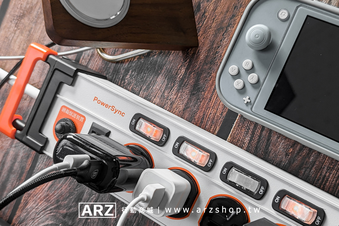 電力的延長賽！PowerSync 工業級鋁合金延長線－【ARZ】小編開箱介紹 | ARZ行動商城