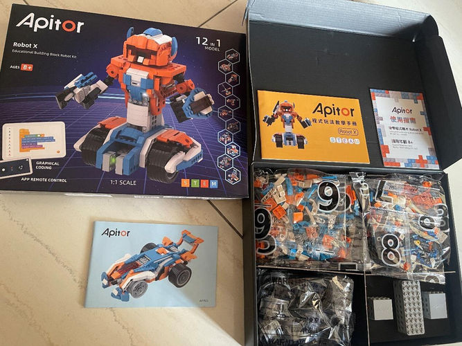 結合藝術與科學的積木玩具｜Apitor Robot X | 親子天下Shopping