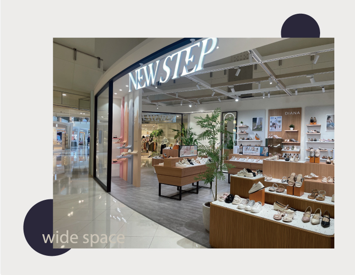 NEWSTEP複合女鞋概念店-中壢大江購物中心-全新開幕 | NEWSTEP