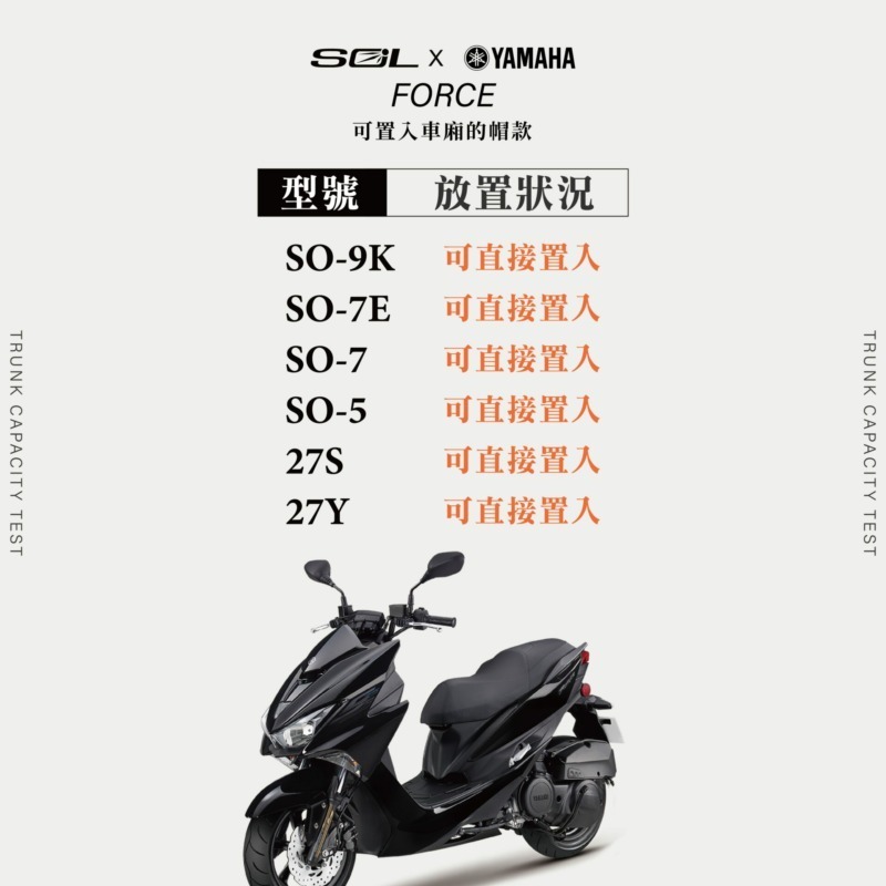 SOL車廂測試-YAMAHA篇 | SOL Helmets