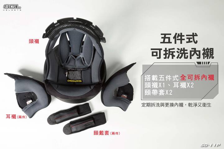 SOL SO-11P 開放式安全帽 開箱詳細介紹 | SOL Helmets