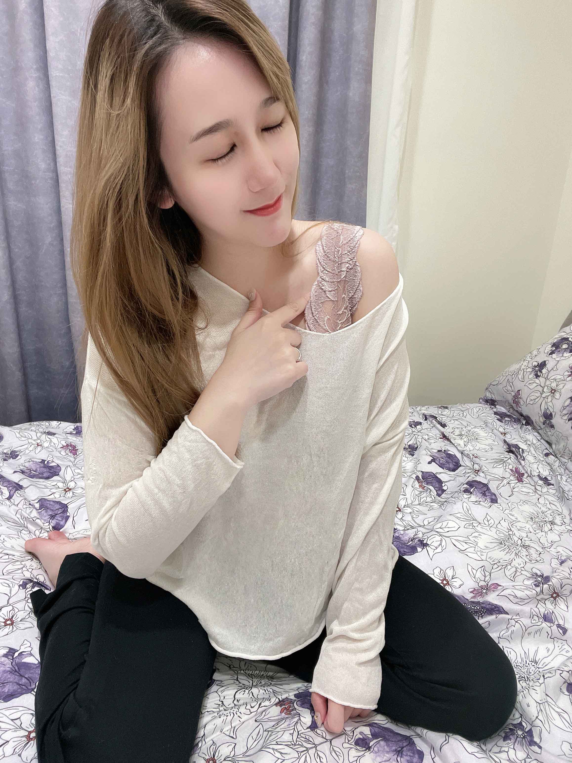 【凱蒂雅蕾絲 石墨烯 前扣內衣】娜比穿搭必備推薦款 | SiOHER