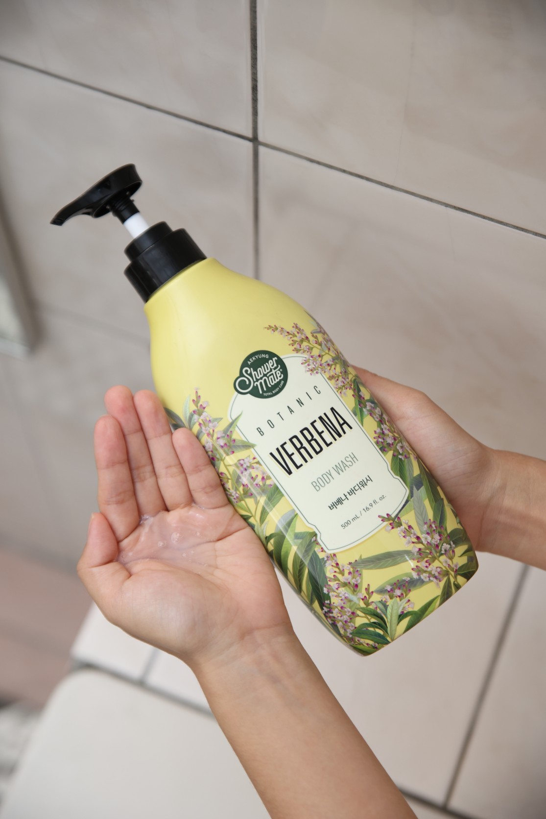 【天然植萃香氛療癒身心】ShowerMate辣木籽與馬鞭草沐浴乳體驗 | Koreatop 韓物通