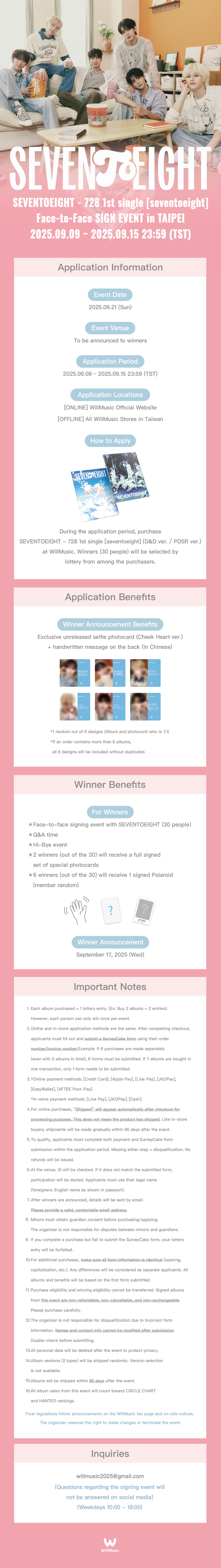 SEVENTOEIGHT - 728 Face-to-Face Sign Event Taipei | 微樂客