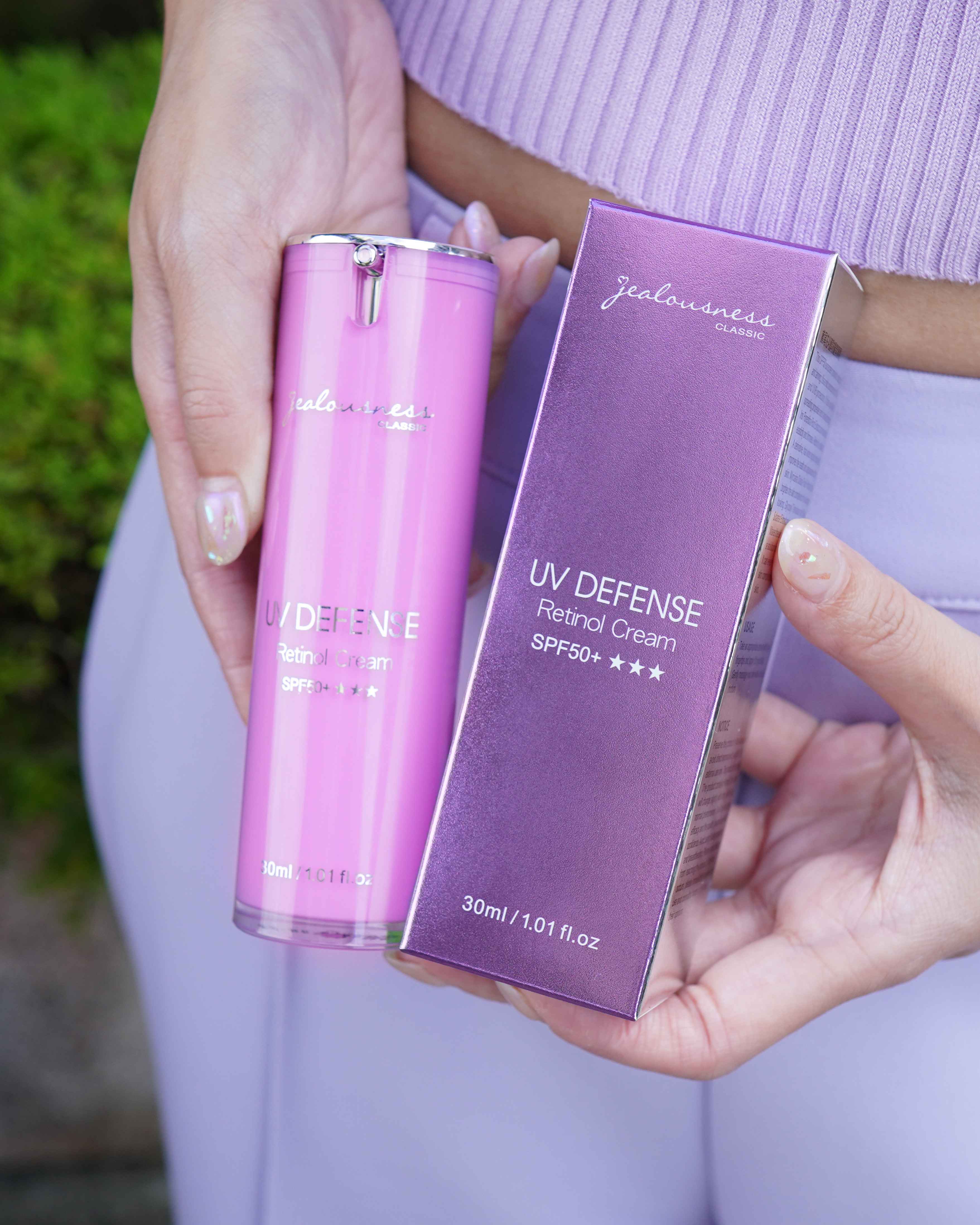 【蠟黃暗沉肌看這裡！#紫色防曬霜 超心機！】紫色防曬霜 | JS婕洛妮絲