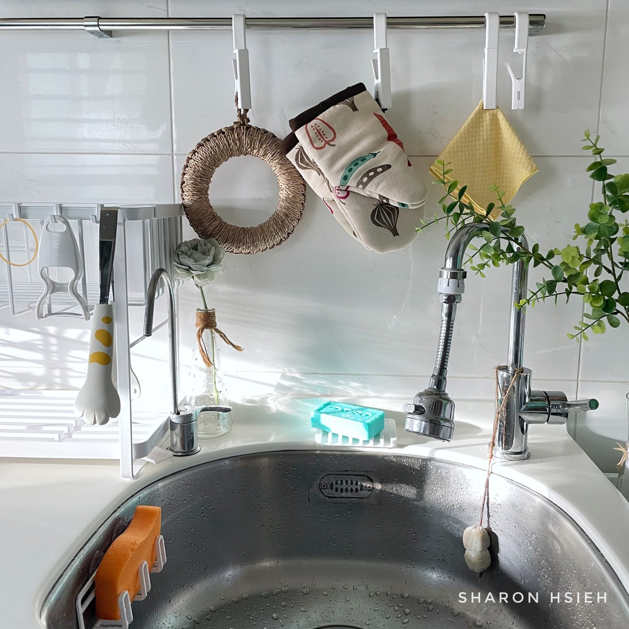 人氣部落客【Sharon's baking 我的烘焙食驗】廚房收納撇步，7項精選好物推薦！ | 日本山崎生活美學-YAMAZAKI台灣官方購物網站