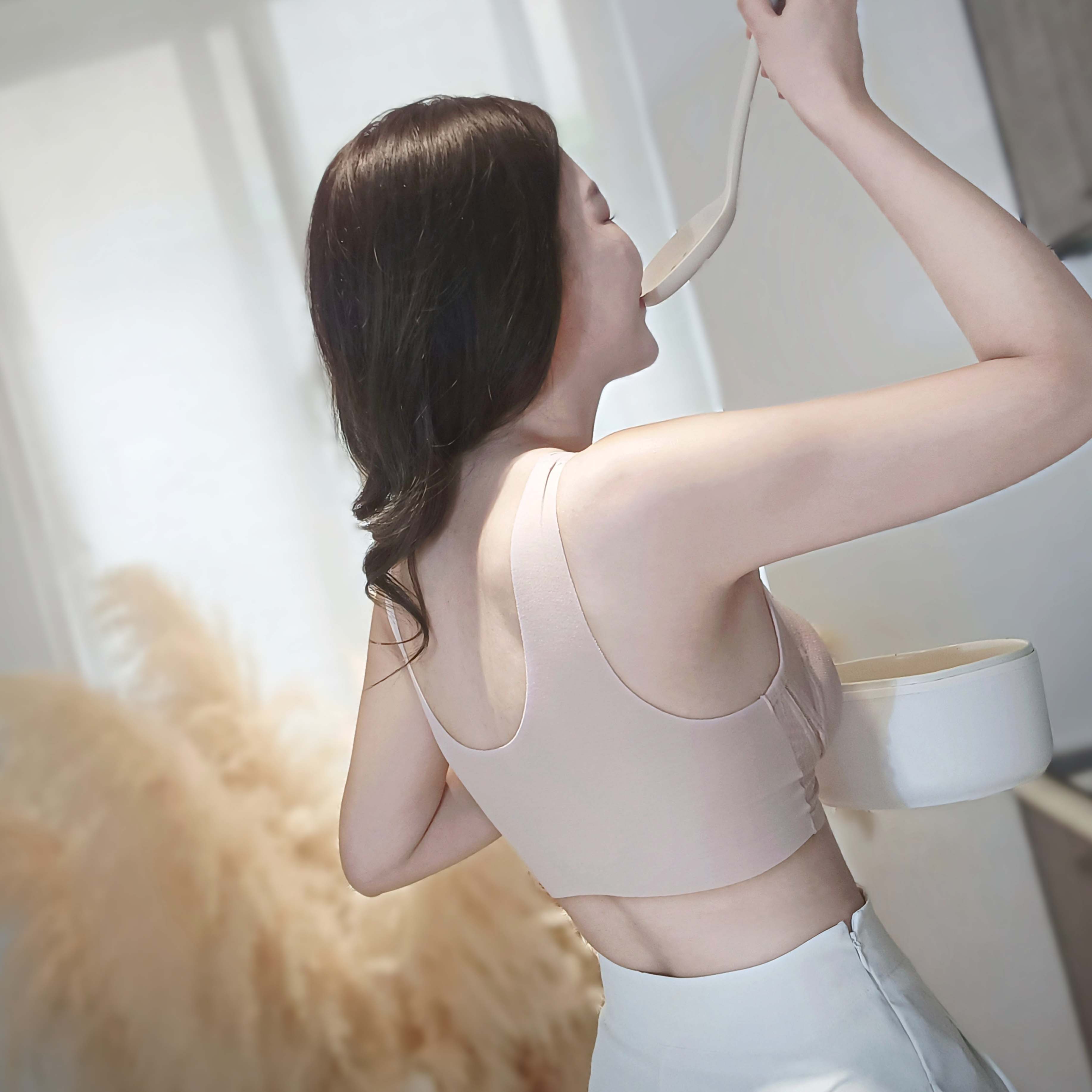 【韓國最新零著感曲缐美胸無鋼圈內衣】Ariel⭐完全0束縛親身體驗 | SiOHER