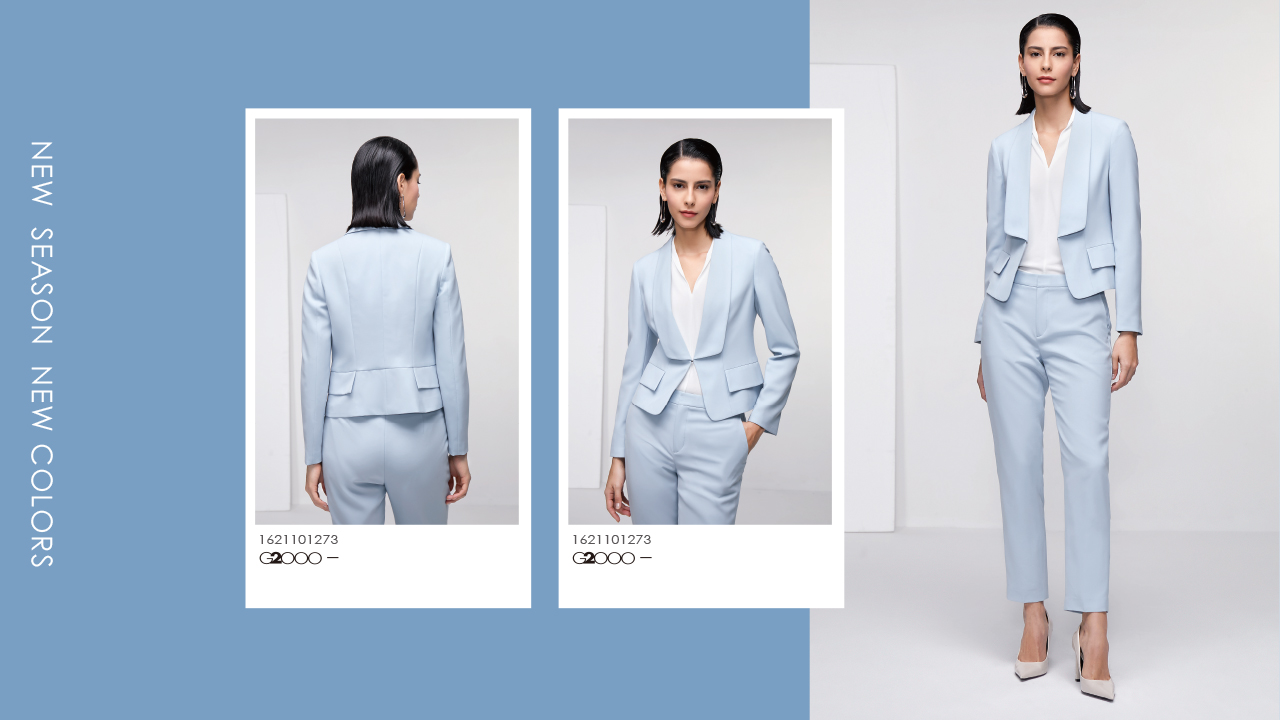 【G2000 WOMEN】LOOKBOOK / 彩色系套裝 | G2000