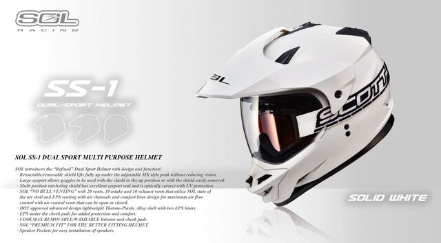 SOL SS-1 複合式安全帽 開箱詳細介紹 | SOL Helmets