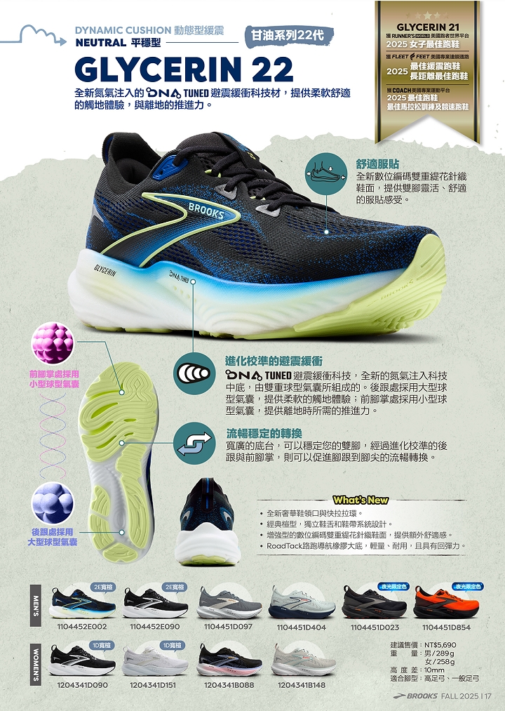 BROOKS 2025 秋冬型錄 | BROOKS官方網路商店
