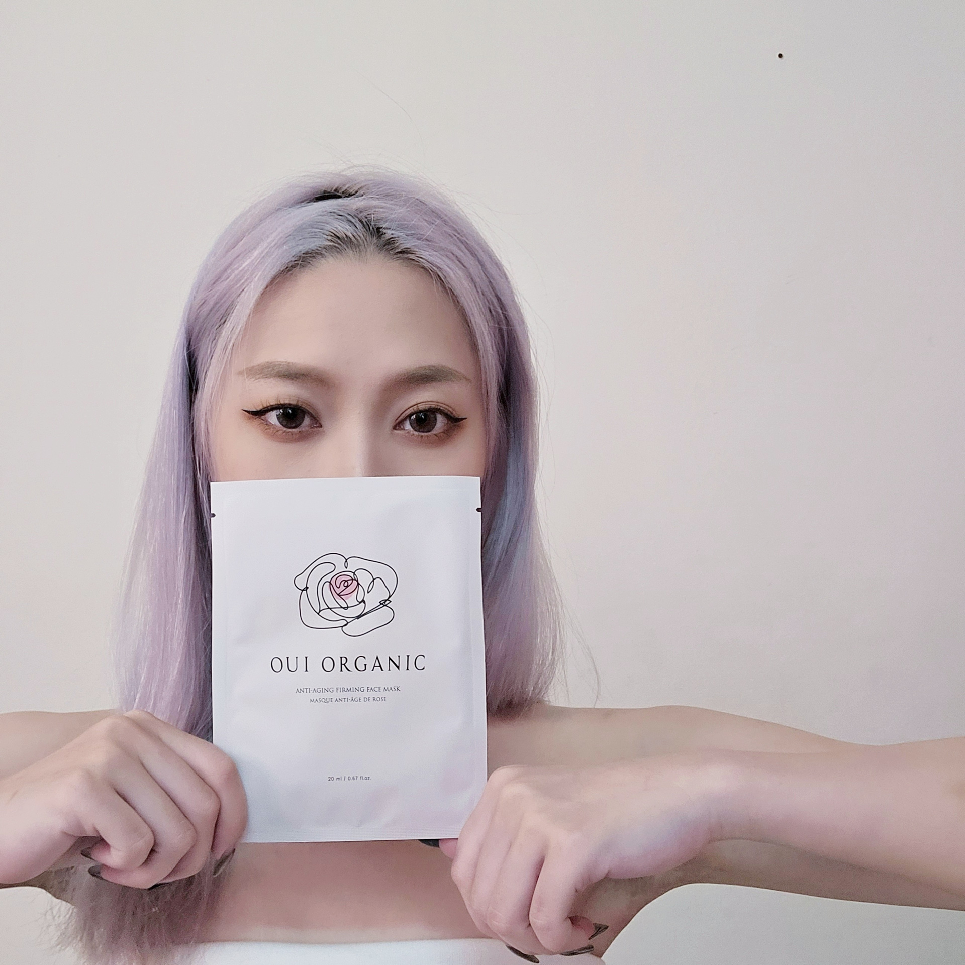 敷完這款面膜，完全沒有任何過敏反應！ | 唯有機 We Organic